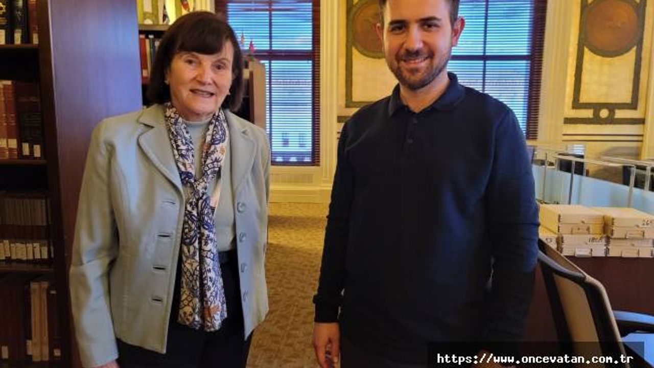 Dünyanın en büyük kütüphanesindeki Türkiye uzmanı Amerikalı: Joan Weeks ...