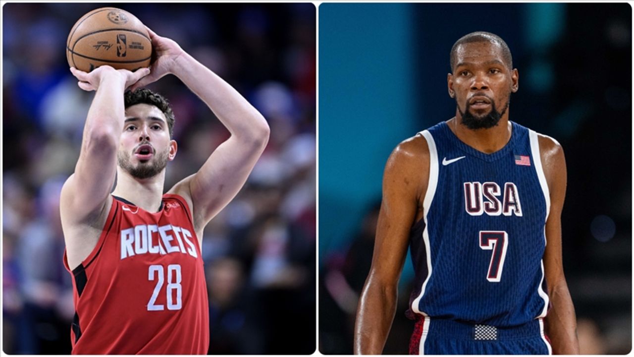 Alperen Şengün, Kevin Durant ile oynamaktan memnun - Önce Vatan Gazetesi