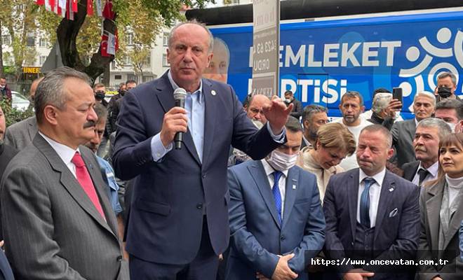 İnce’den tezkere eleştirisi - Önce Vatan Gazetesi İnce’den tezkere eleştirisi - Önce Vatan Gazetesi