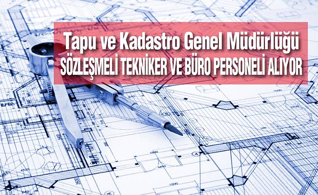 Sözleşmeli Tekniker ve Büro Personeli Alınacak - Önce Vatan Gazetesi Sözleşmeli Tekniker ve Büro Personeli Alınacak - Önce Vatan Gazetesi
