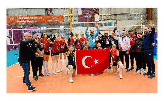 İşitme Engelliler Yaz Olimpiyatları’nda, kadın voleybol takımı şampiyon ... İşitme Engelliler Yaz Olimpiyatları’nda, kadın voleybol takımı şampiyon ...