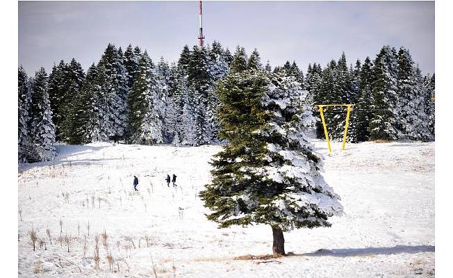 Uludağ'da kar kalınlığı 3 santimetre - Önce Vatan Gazetesi