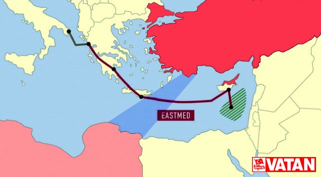 EastMed Battı - Önce Vatan Gazetesi